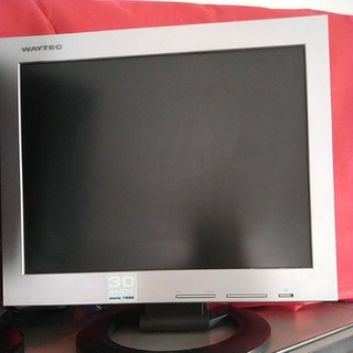 Monitor Waytec LCD 15 polegadas. | Shopee Brasil