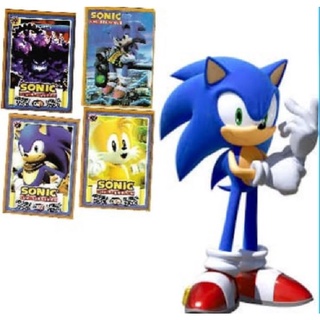 Kit 800 Cartinhas Sonic - Card Sonic - Cards Game - Sonic Bate Bafo ...
