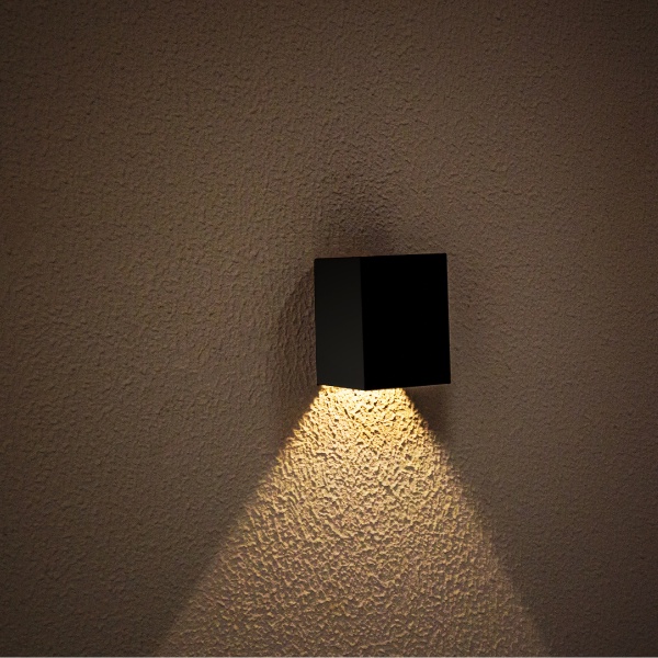 Arandela Efeito 1 Facho / Foco Parede Externa Luminária - Escorrega o Preço