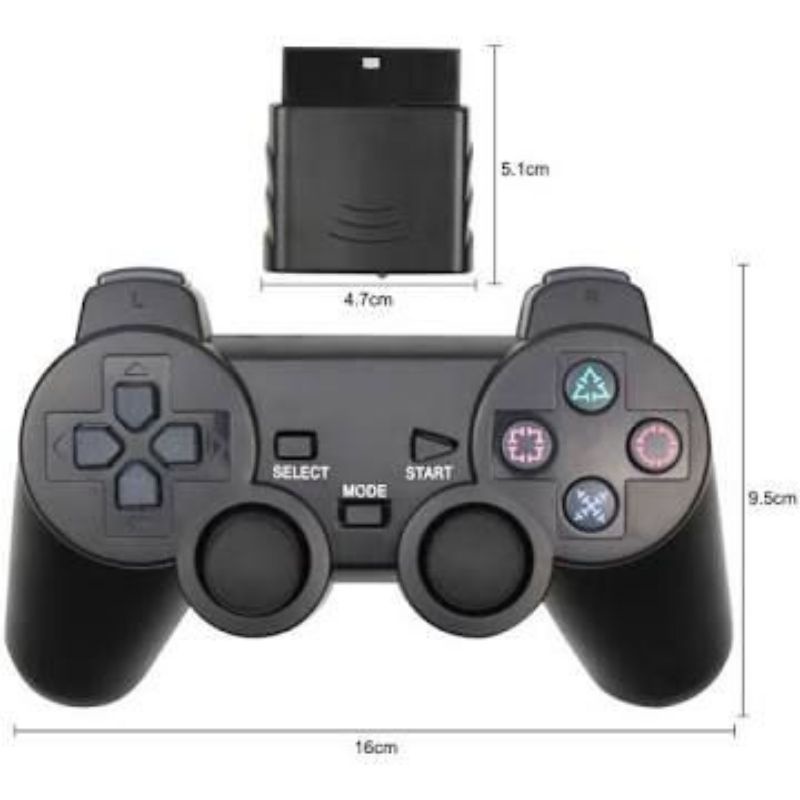 Controle sem fio Bluethooth Para Playstation 2 Ps2 | Shopee Brasil