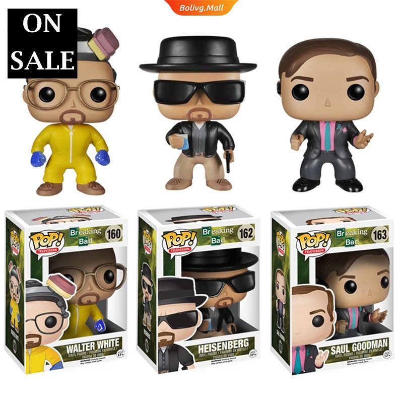 Funko pop ! (Break Bad) Heisenberg Saul Goodman Walter White Sam 160 ...