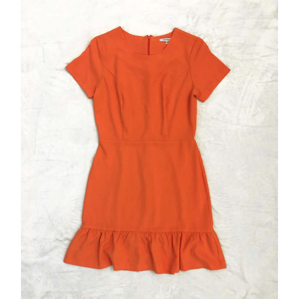 Vestido Orange | Shopee Brasil