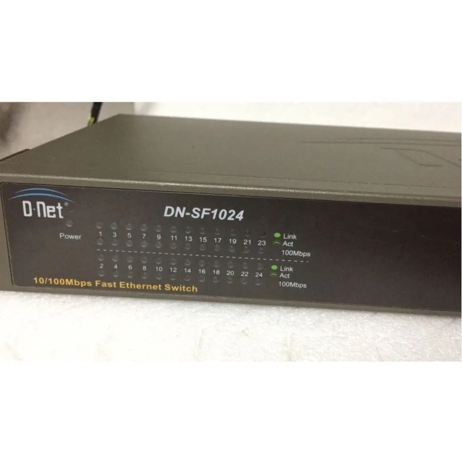 Switch D Net Dn Sf1024 10 100mbps Fast Ethernet 24 Portas | Shopee Brasil