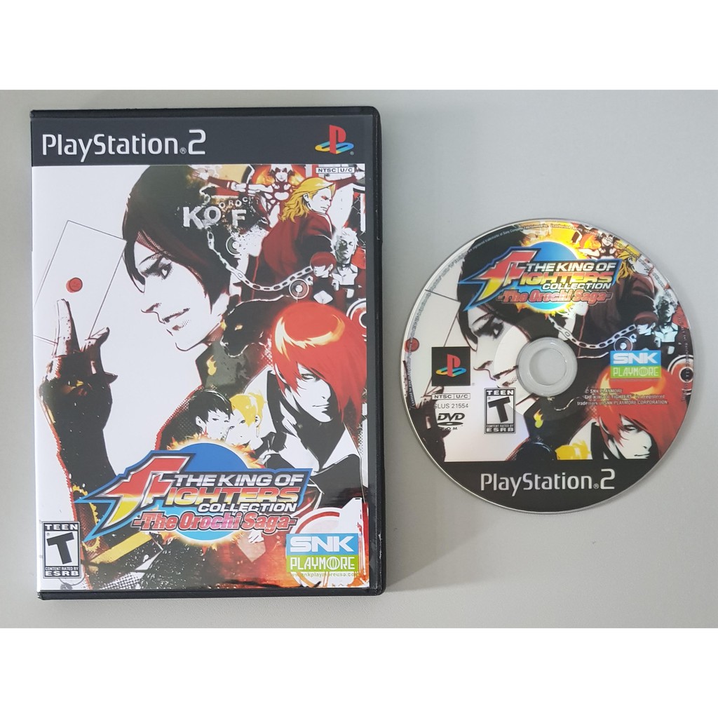 PS2 - King of Fighters Collection The Orochi Saga - Leia a descrição ...