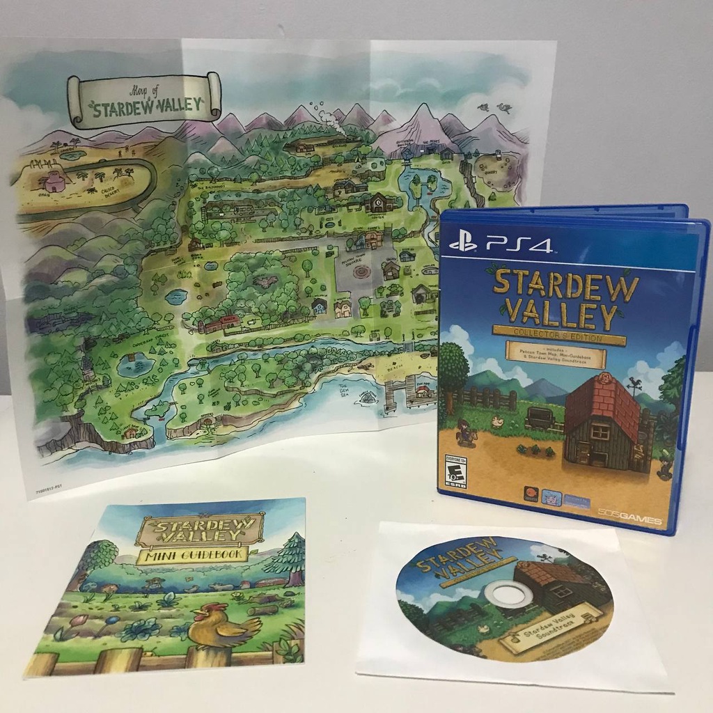 Stardew Valley Collector s Edition M dia F sica Ps4 Escorrega O Pre o