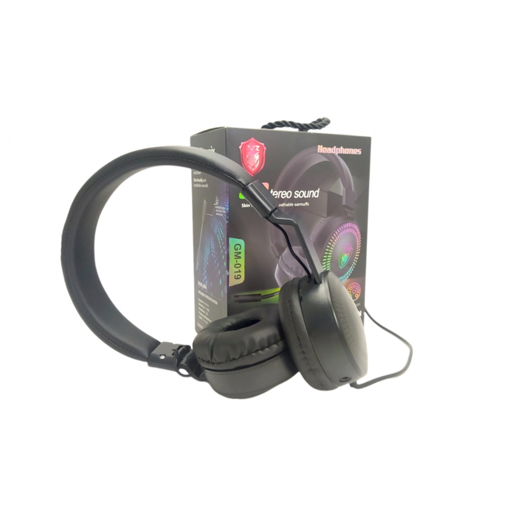 Fone Akz Gamer Com Microfone 3d Led Gm 019 usb | Shopee Brasil