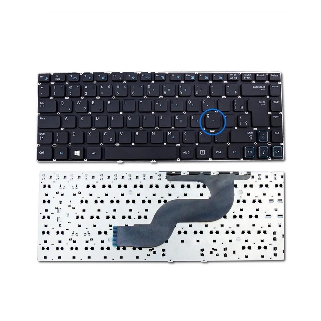 Teclado Samsung Rv411 Rv415 Rv19 Rv420 - Escorrega o Preço