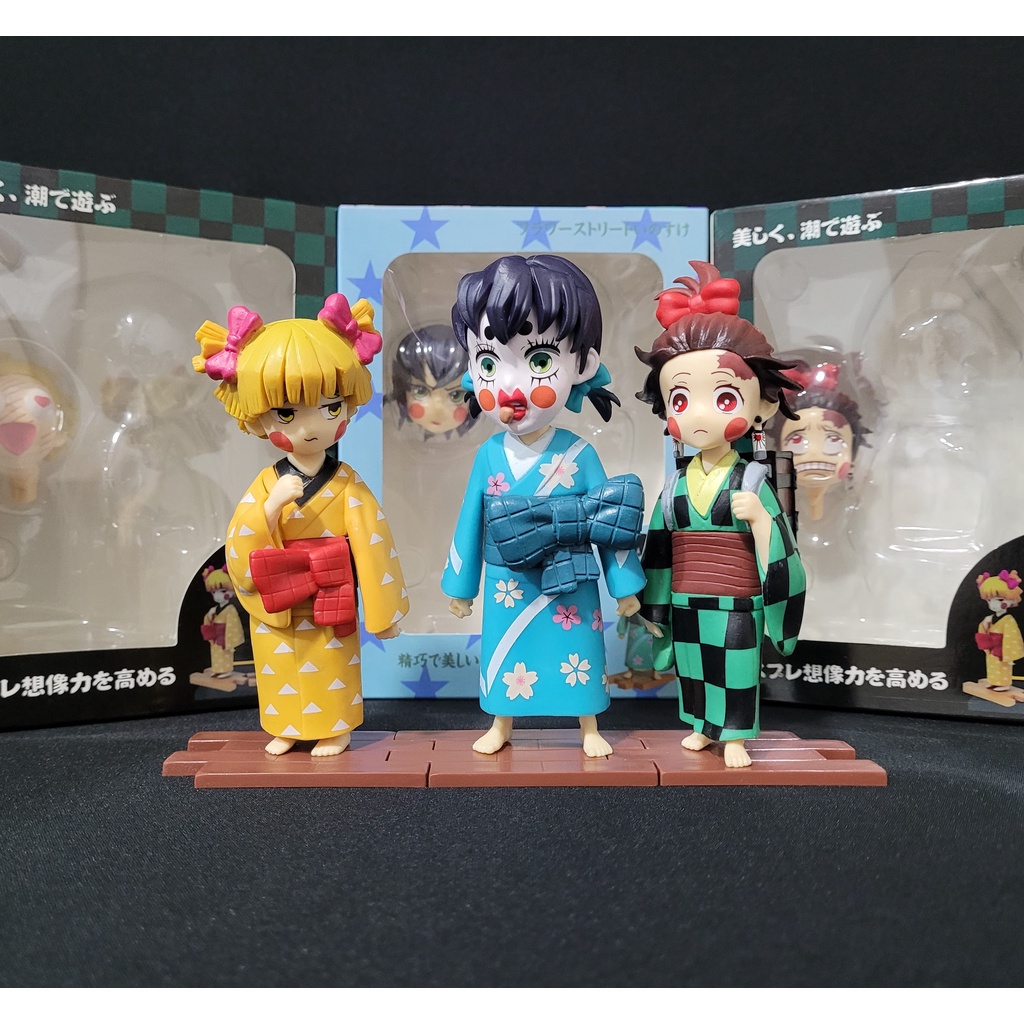 Miniaturas Kimetsu no Yaiba Geisha - Demon Slayer, tanjiro, zenitsu ...