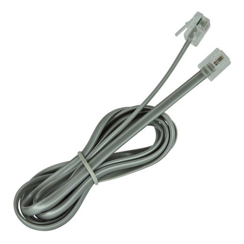 CABO DE TELEFONE 1,50 METROS RJ11 | Shopee Brasil