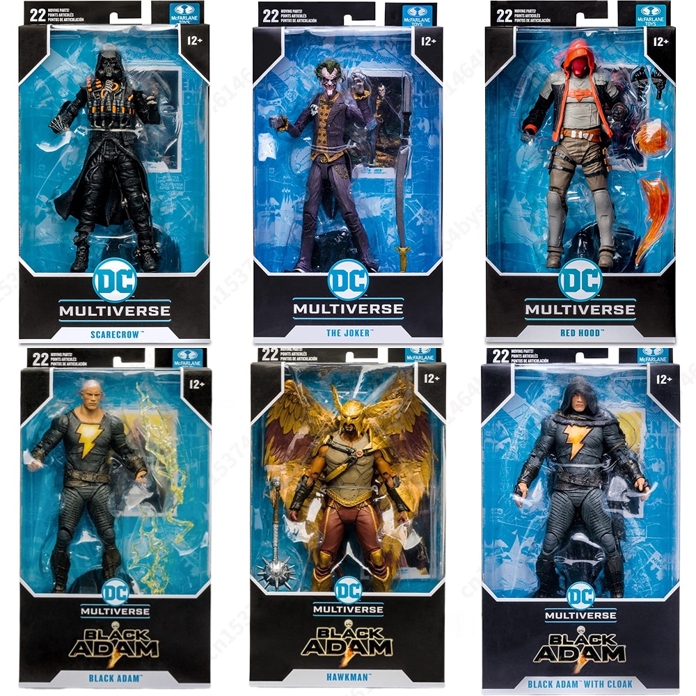 Mcfarlane Avatar Dc Multiverse Black Adam Dark Flash Azrael Batman