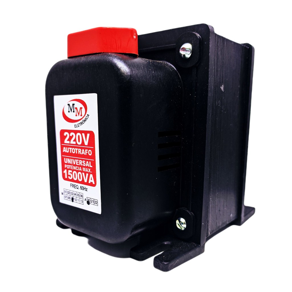 Auto Transformador 1500va 1000w 110/220 Ou 220/110 | Shopee Brasil