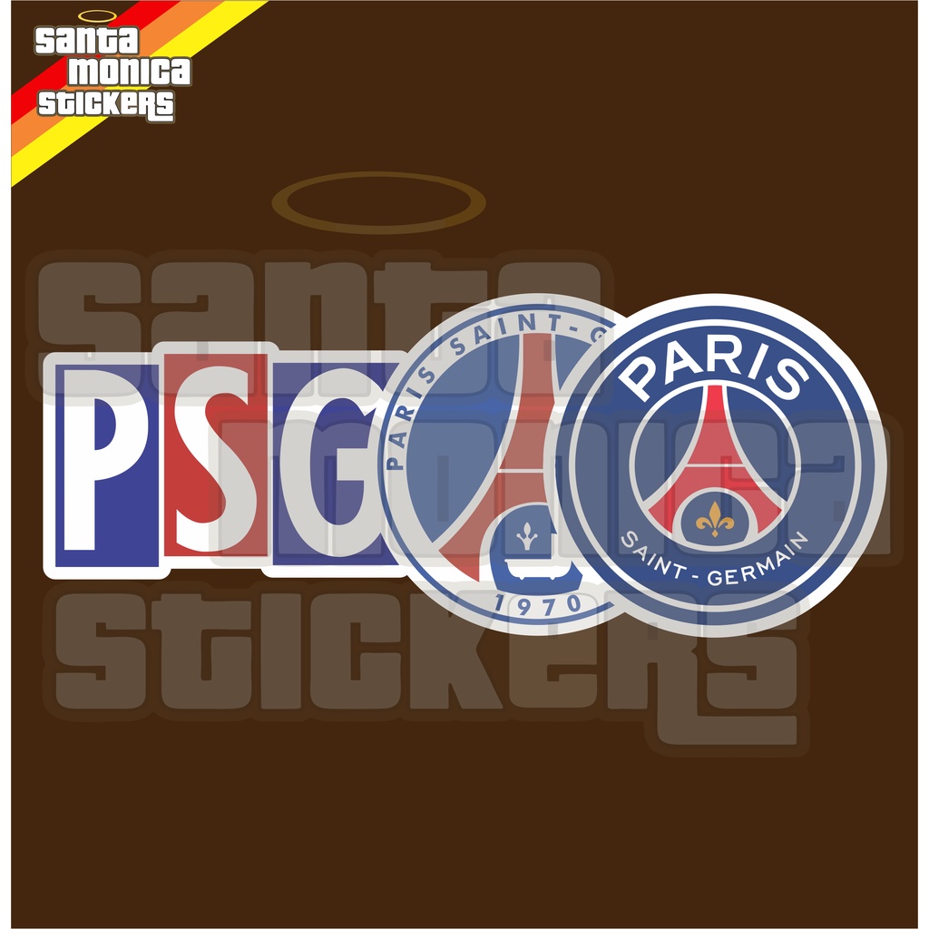 Adesivo de Futebol Escudo Emblema Paris Saint-Germain PSG | Shopee Brasil