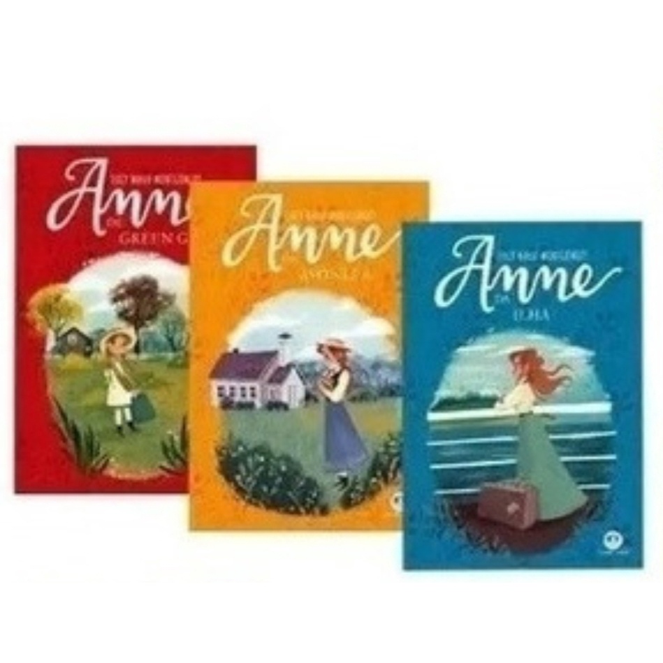 Kit com os 3 primeiros livros Anne | Shopee Brasil