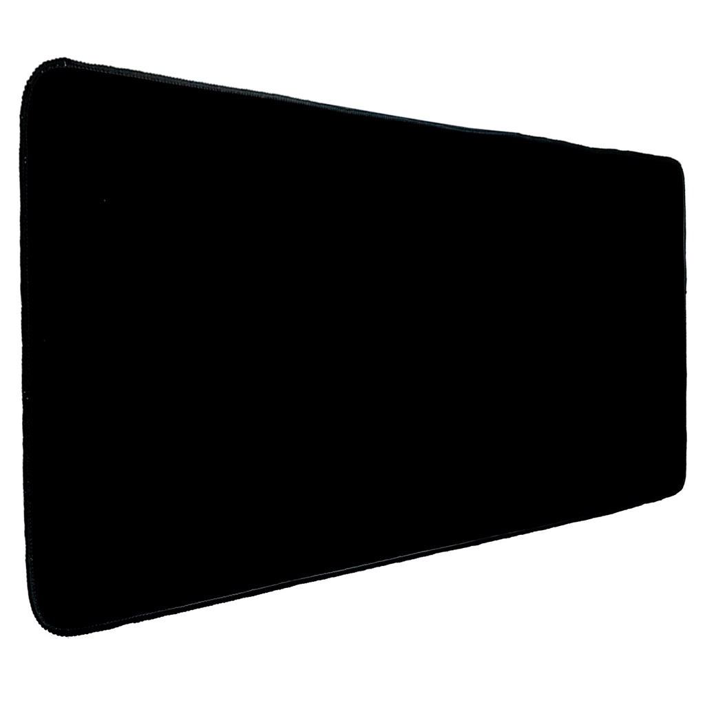 Mousepad Gamer Speed Extra Grande Borda Costurada Preta 70x35 80x40 ...