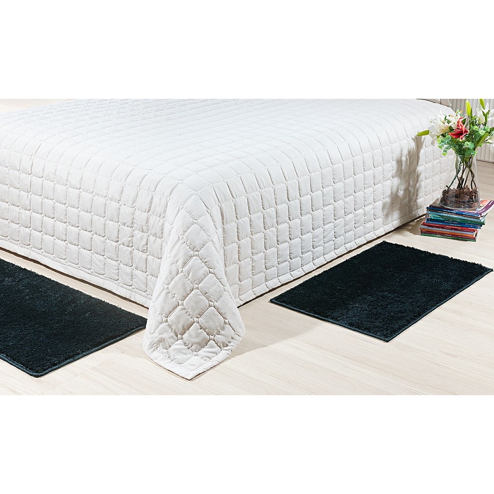 Tapete Felpudo Apolo 50CMx1,00M Soft Preto Casa Dona | Shopee Brasil