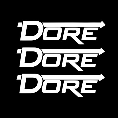 kit 3 Adesivos Logo Dore para Reforma de Escapamento - Desconto no Preço