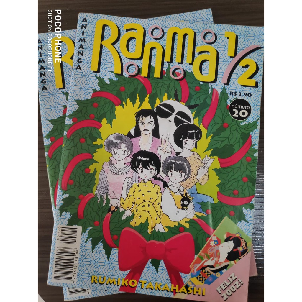 Mangá Ranma 1/2 vol 20 - Editora ANIMANGÁ - usado | Shopee Brasil