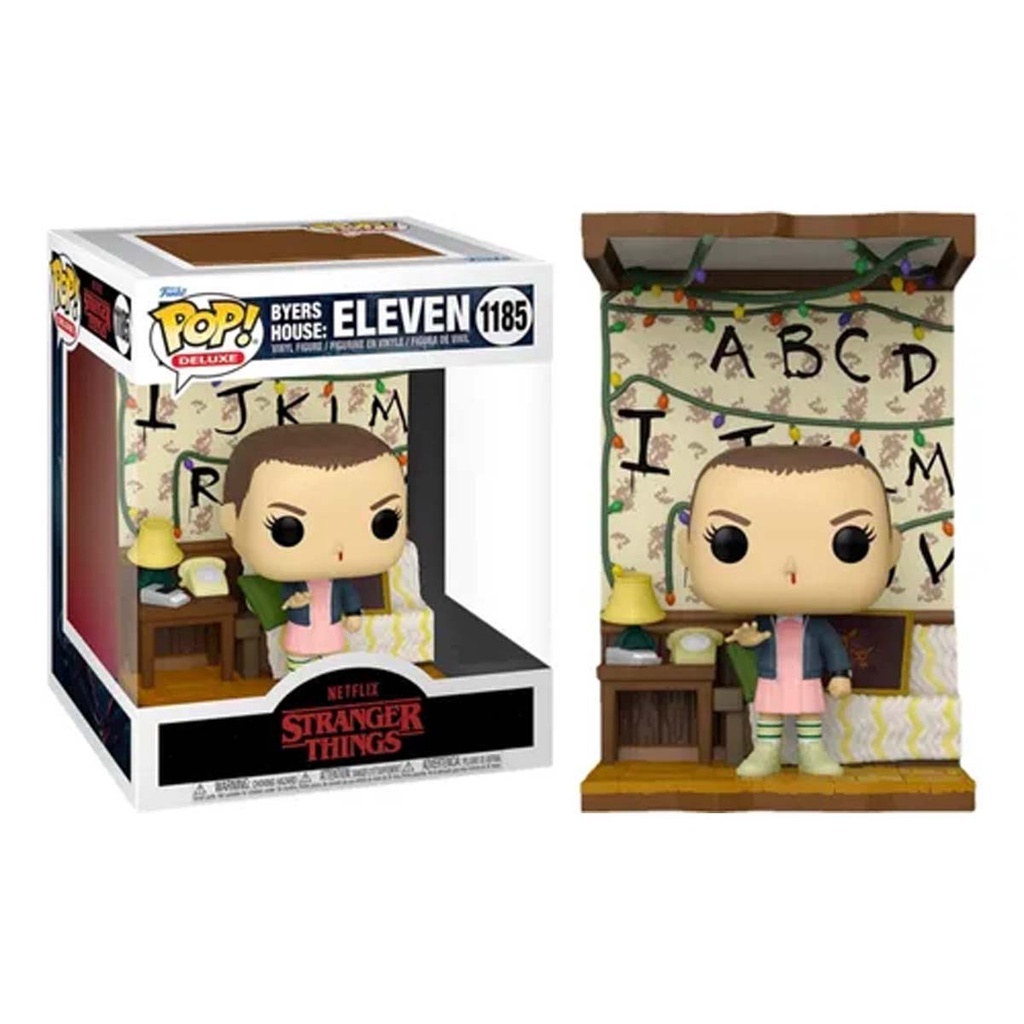Funko Pop Stranger Things Exclusive - Byers House: Eleven 1185 (deluxe ...