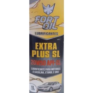 FORT EXTRA PLUS 20W50 SL 1 LITRO REMONTE BARATO | Shopee Brasil