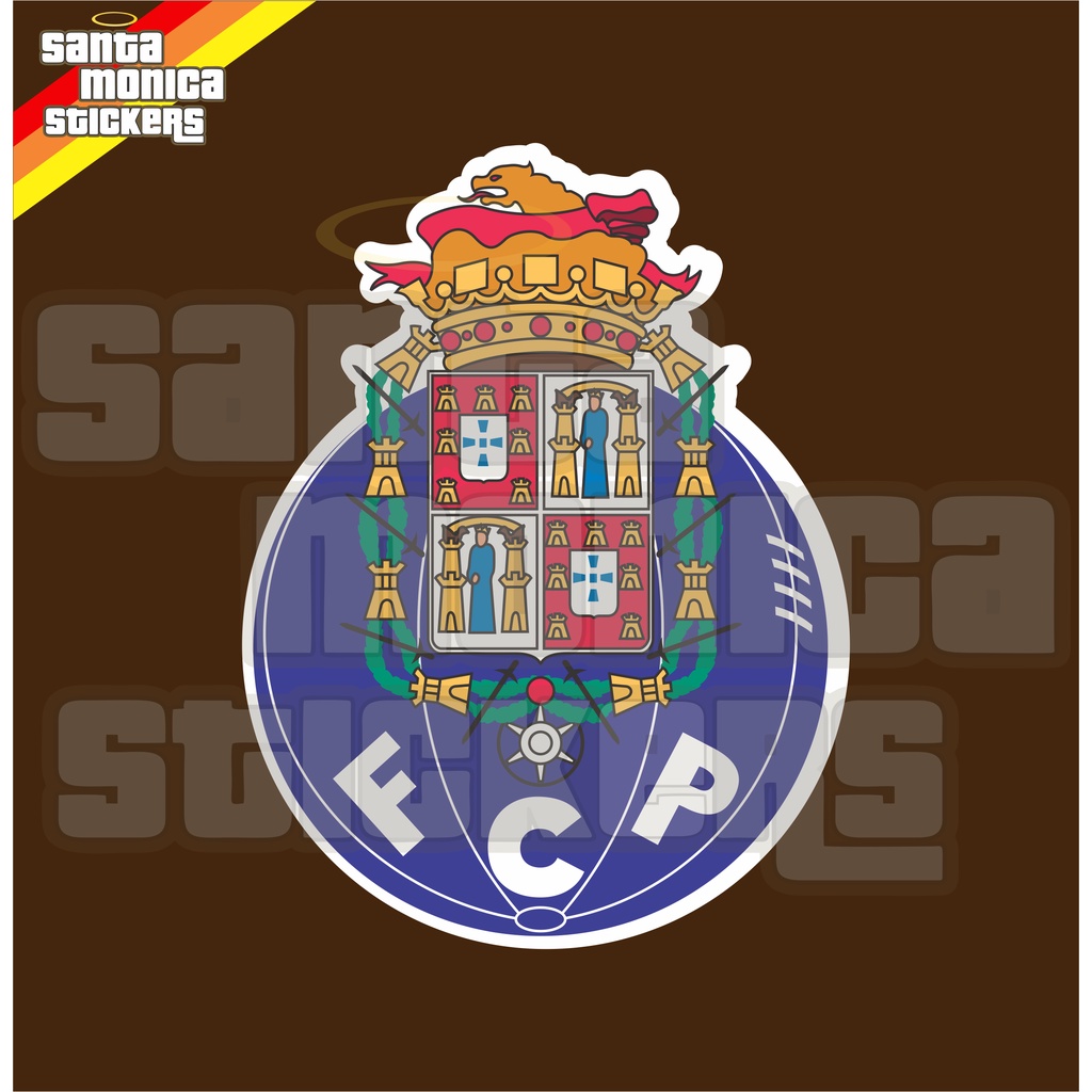 Adesivo de Futebol Escudo Emblema FC Porto | Shopee Brasil