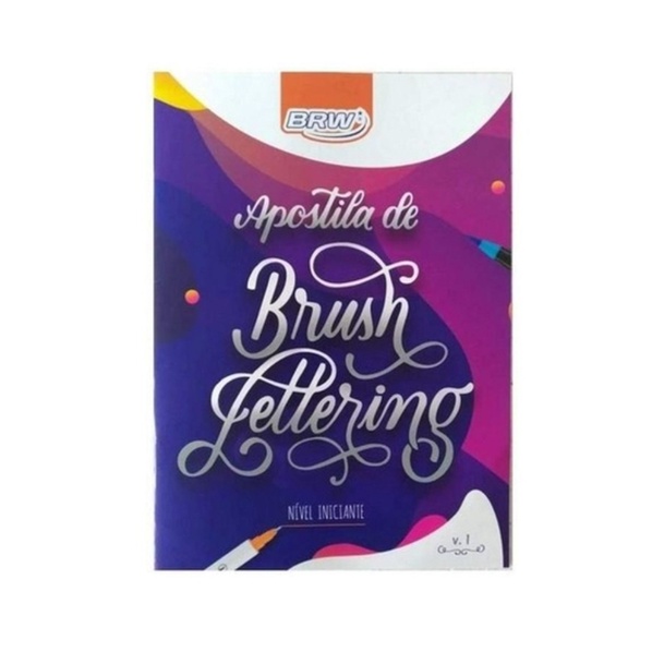 Apostila de Brush Lettering Iniciante | Shopee Brasil