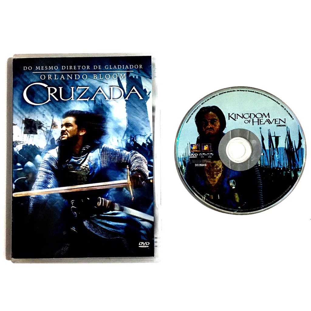 DVD - Cruzada ( Kingdom Of Heaven ) - Dir. Ridley Scott | Shopee Brasil