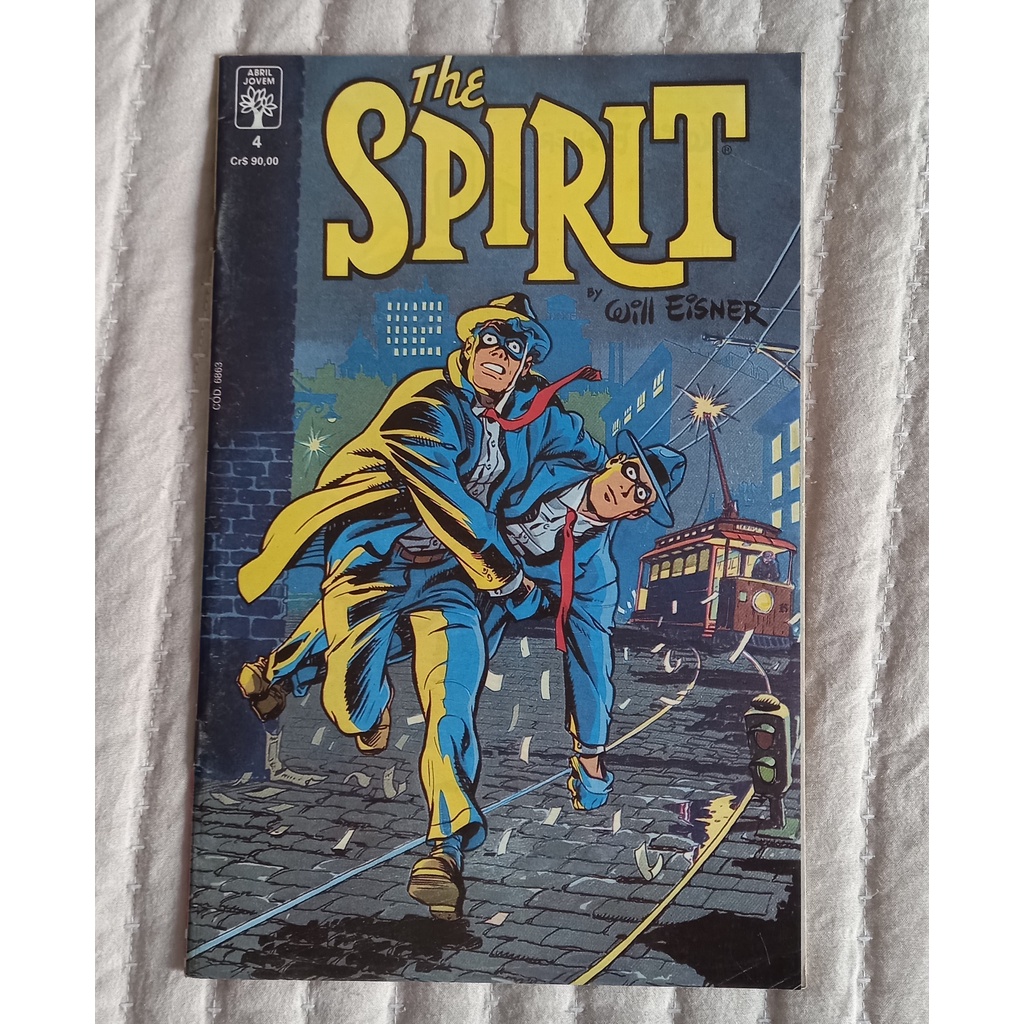 Revista quadrinhos The Spirit n° 4 - Will Eisner - Escorrega o Preço