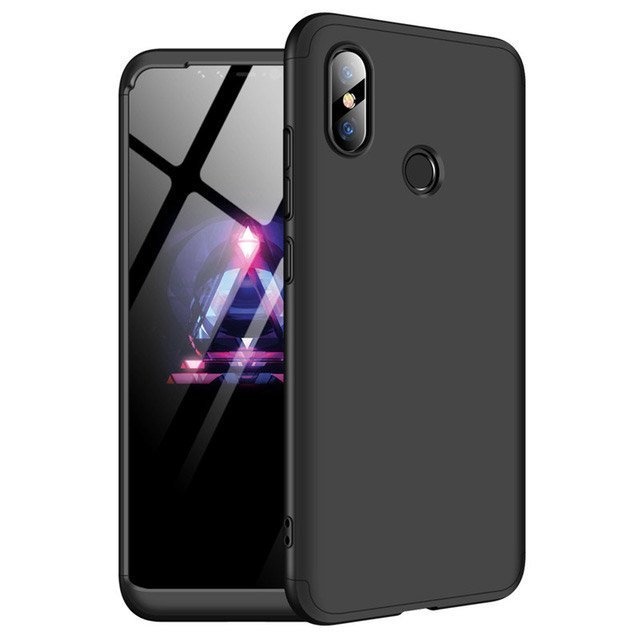 Capa Case 360 Ultra fina fosca protetora Para Redmi Note 6 pro / Note 6 ...