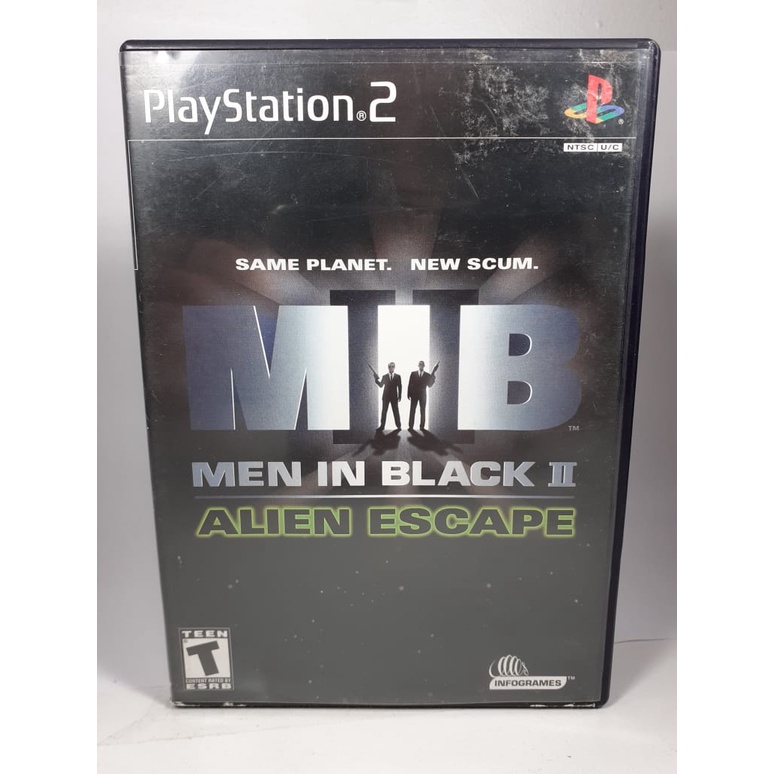 MIB Men in black II 2 alien escape PS2 seminovo original USA | Shopee ...