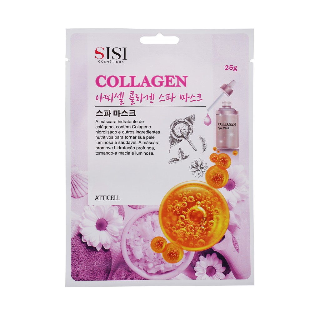 Sisi Collagen Spa Mask | Shopee Brasil