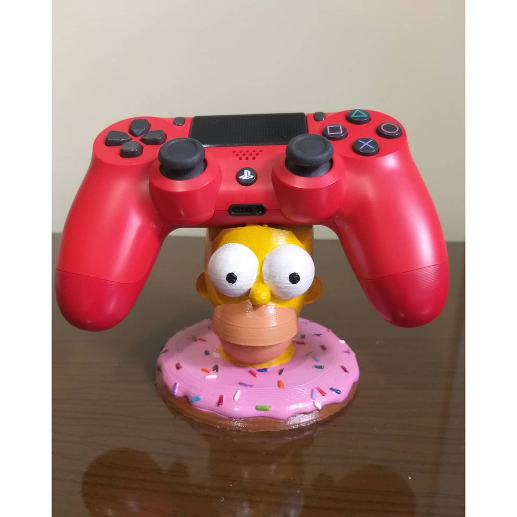 Suporte controle Homer Simpson PS4 Xbox os simpsons | Shopee Brasil
