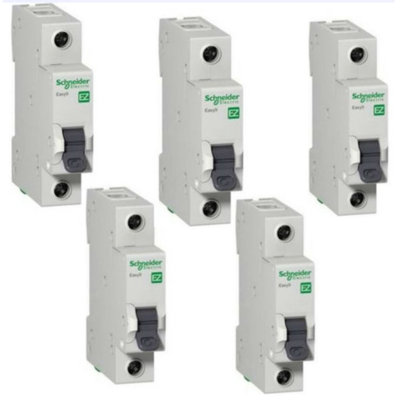 Disjuntor Monopolar 25a Schneider Curva C KIT com 5 unidades | Shopee Brasil