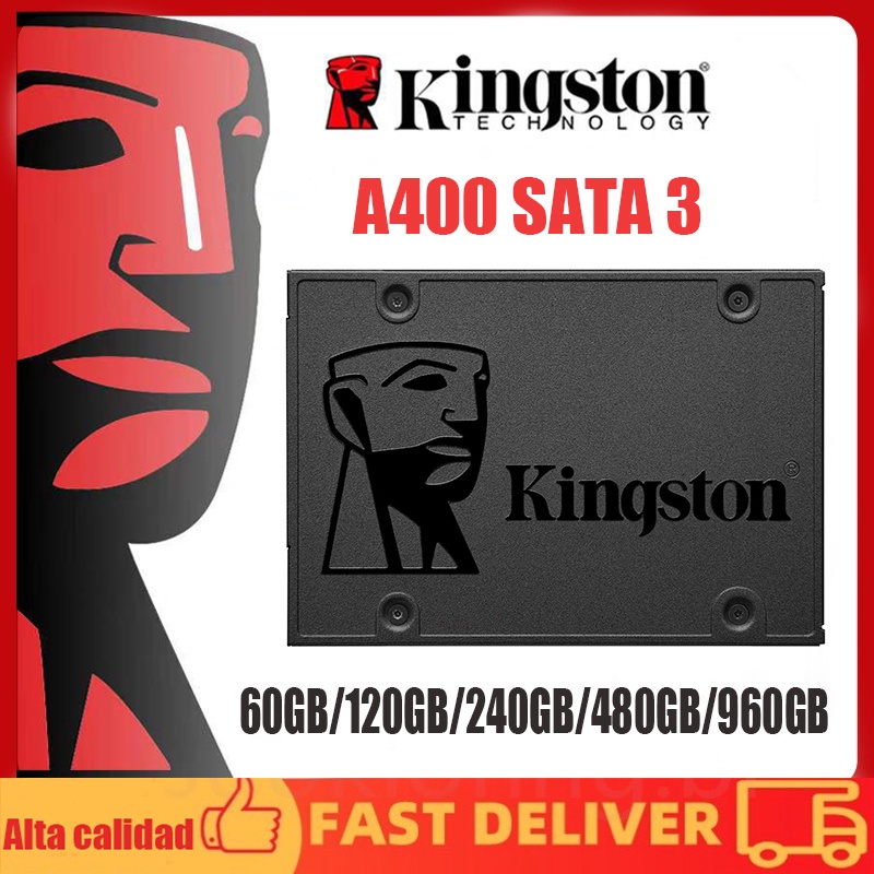 Kingston A400 SSD 120/240/480 GB SATA 3 2.5" HDD Hard Drive SDD for ...
