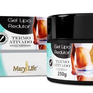 4 Potes - Gel Lipo Redutor Mary Life 250g | Shopee Brasil