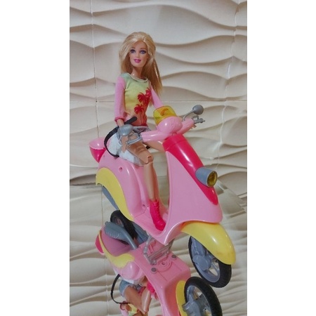 Barbie Moto Glam Original Mattel | Shopee Brasil