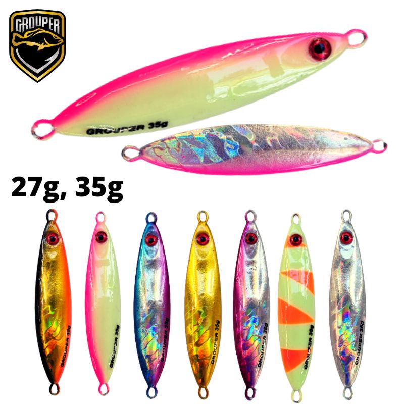 Isca Artificial jumping jig Slow Jigging para pesca de fundo jump jig ...