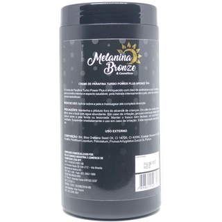 Parafina Turbo Power Plus Pele Morena 930 Gr Melanina Bronze | Shopee ...