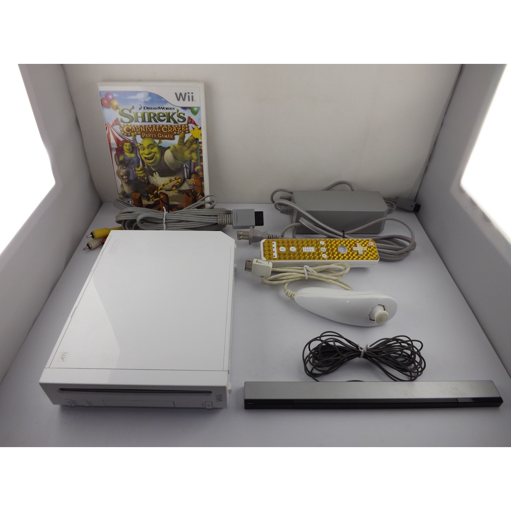 Console Nintendo Wii + Jogo Original Shrek | Shopee Brasil