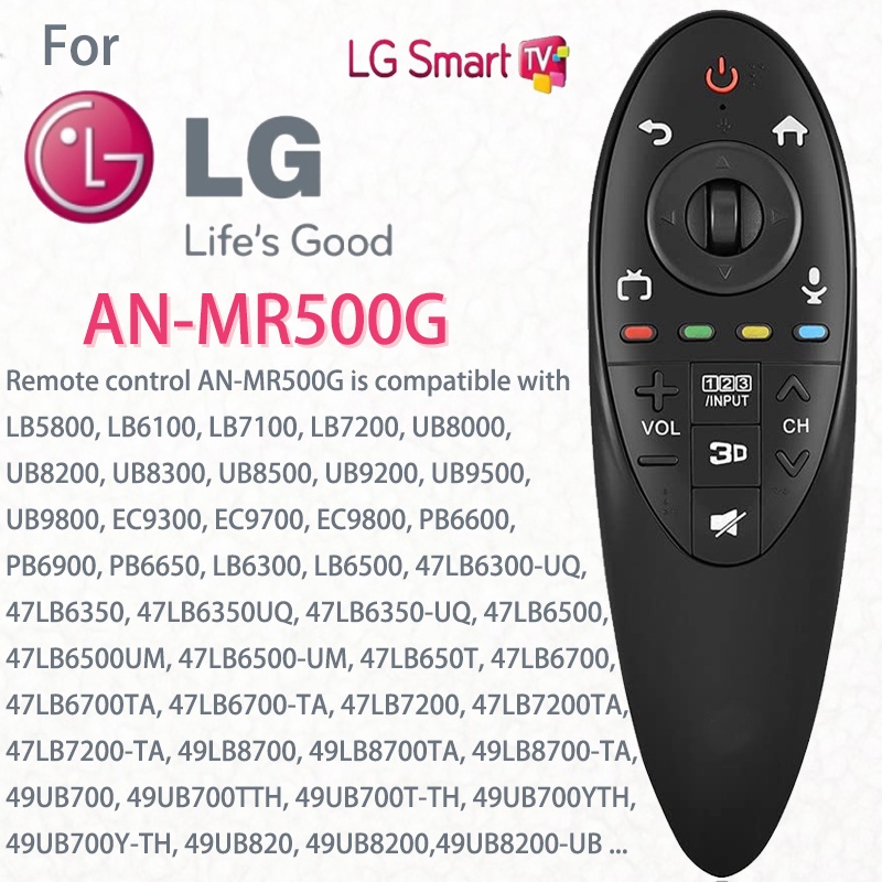 Controle Remoto Novo AN-MR500G Para LG 3D Smart TV 55LB6350UQ 47lb6300uqaruswljr 65LB6300UE ...