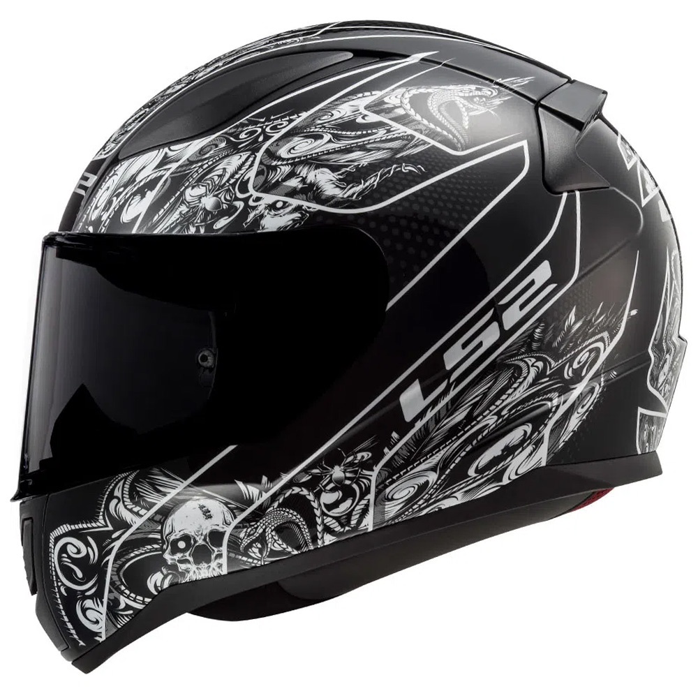 CAPACETE LS2 FF 353 RAPID CRYPT PRETO | Shopee Brasil