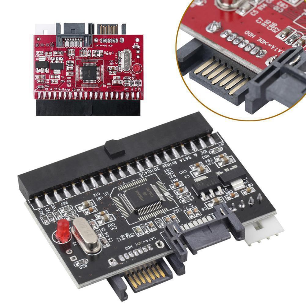 Conversor IDE ATA para SATA ou SATA para IDE - Converte interfaces IDE ...