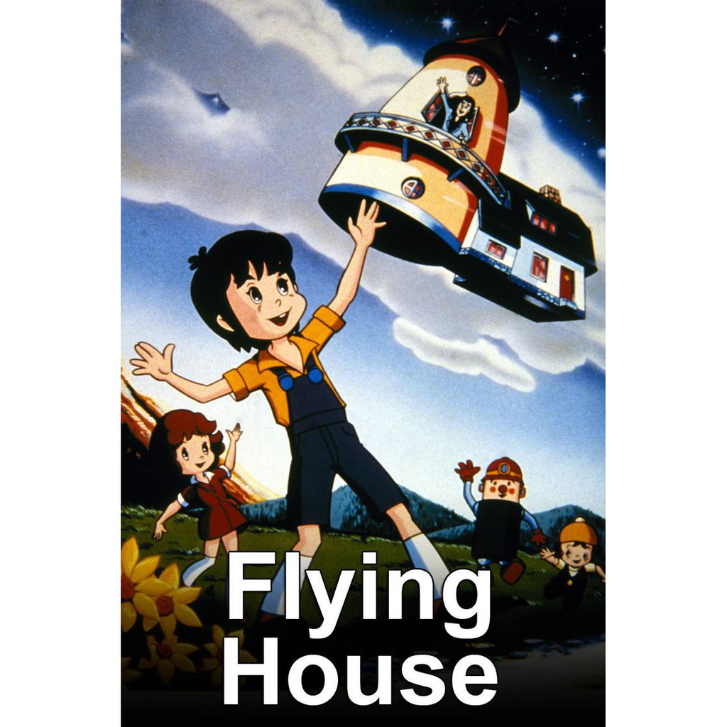DVD Flying House ( Casa Voadora) (1982) 31 Eps Dublados | Shopee Brasil