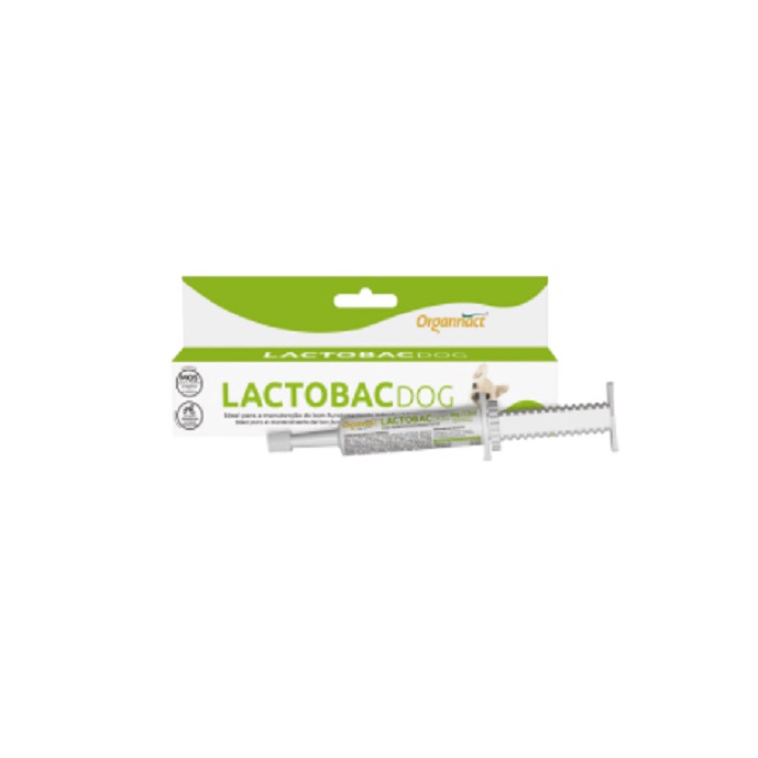 Organnact Suplemento Lactobac Dog 16g | Shopee Brasil