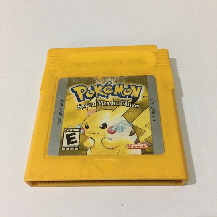 Pokémon Yellow - Nintendo Gameboy - Escorrega o Preço