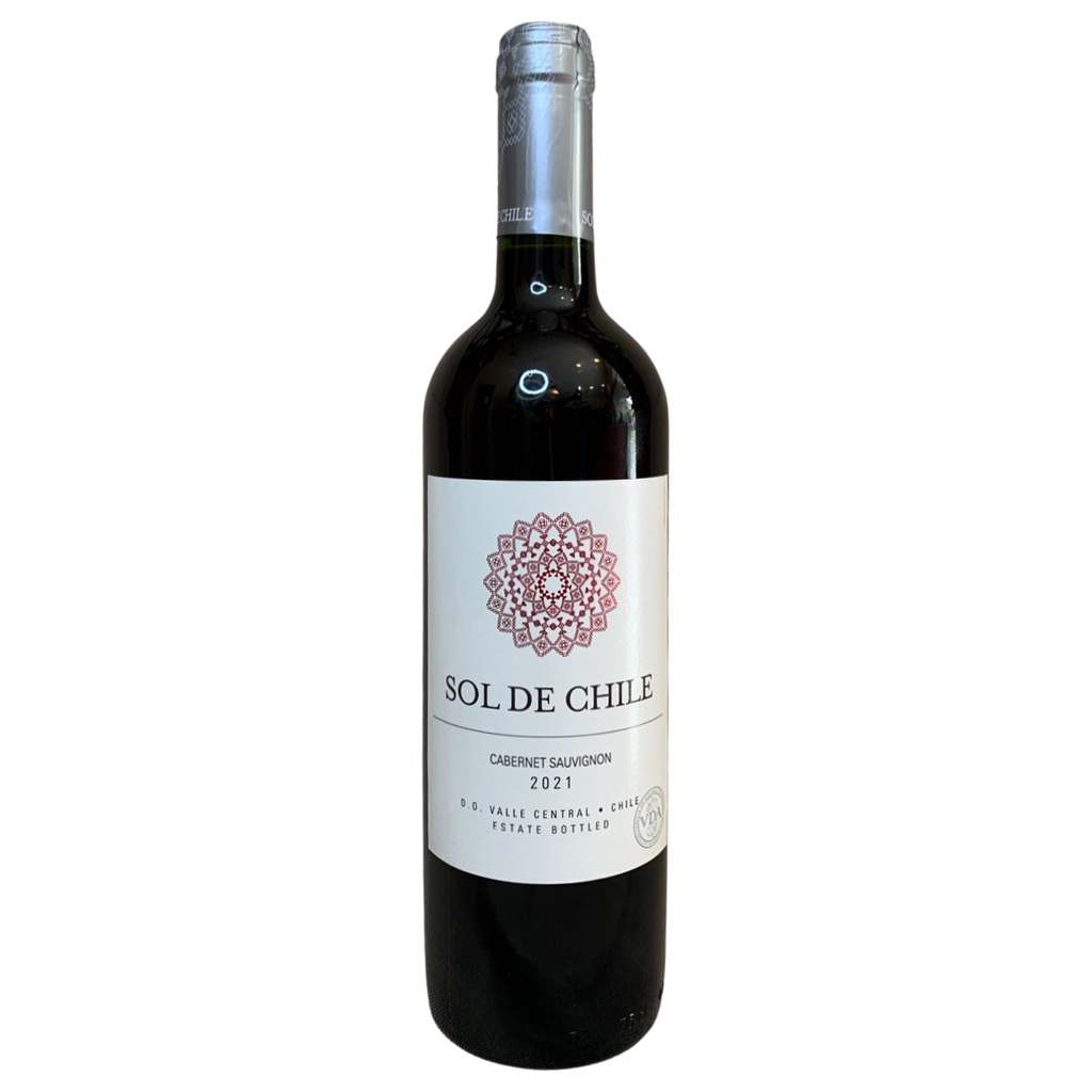 Vinho Chileno Tinto Seco Sol de Chile Cabernet Sauvignon 750ml | Shopee ...