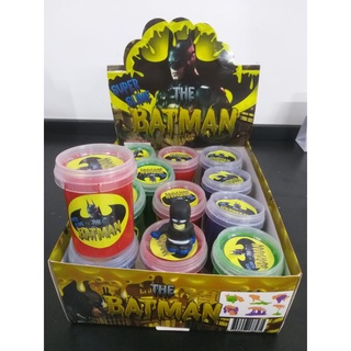Slime Batman Com Glitter + Boneco Surpresa | Shopee Brasil