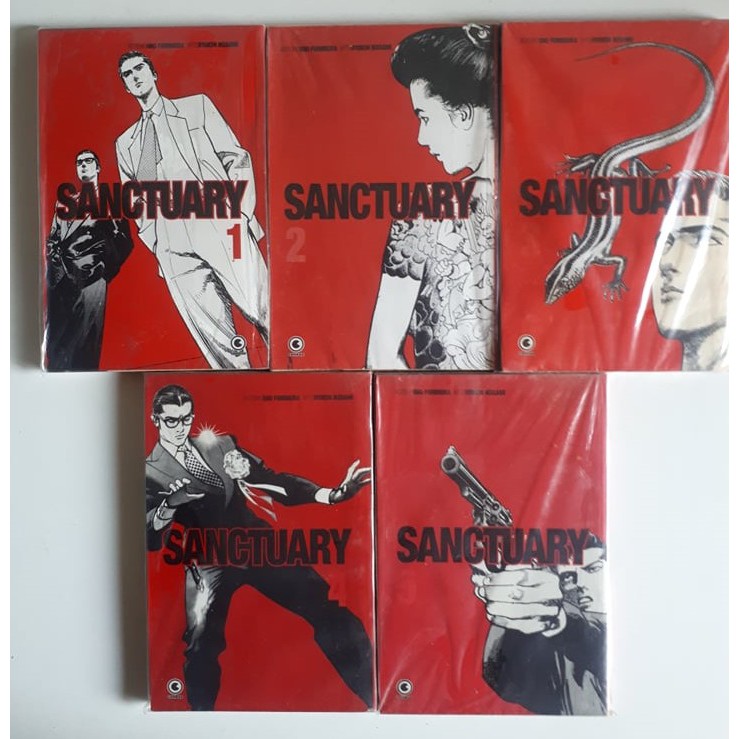 Sanctuary 1 ao 5 (completo) | Shopee Brasil