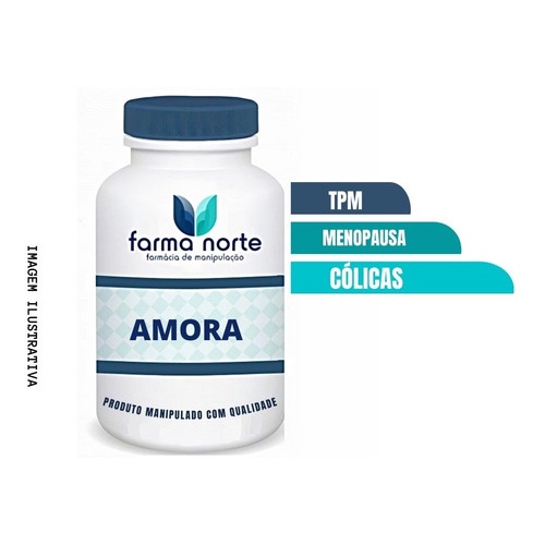 Amora 500 Mg 60 Capsulas / Tpm/ Menopausa | Shopee Brasil