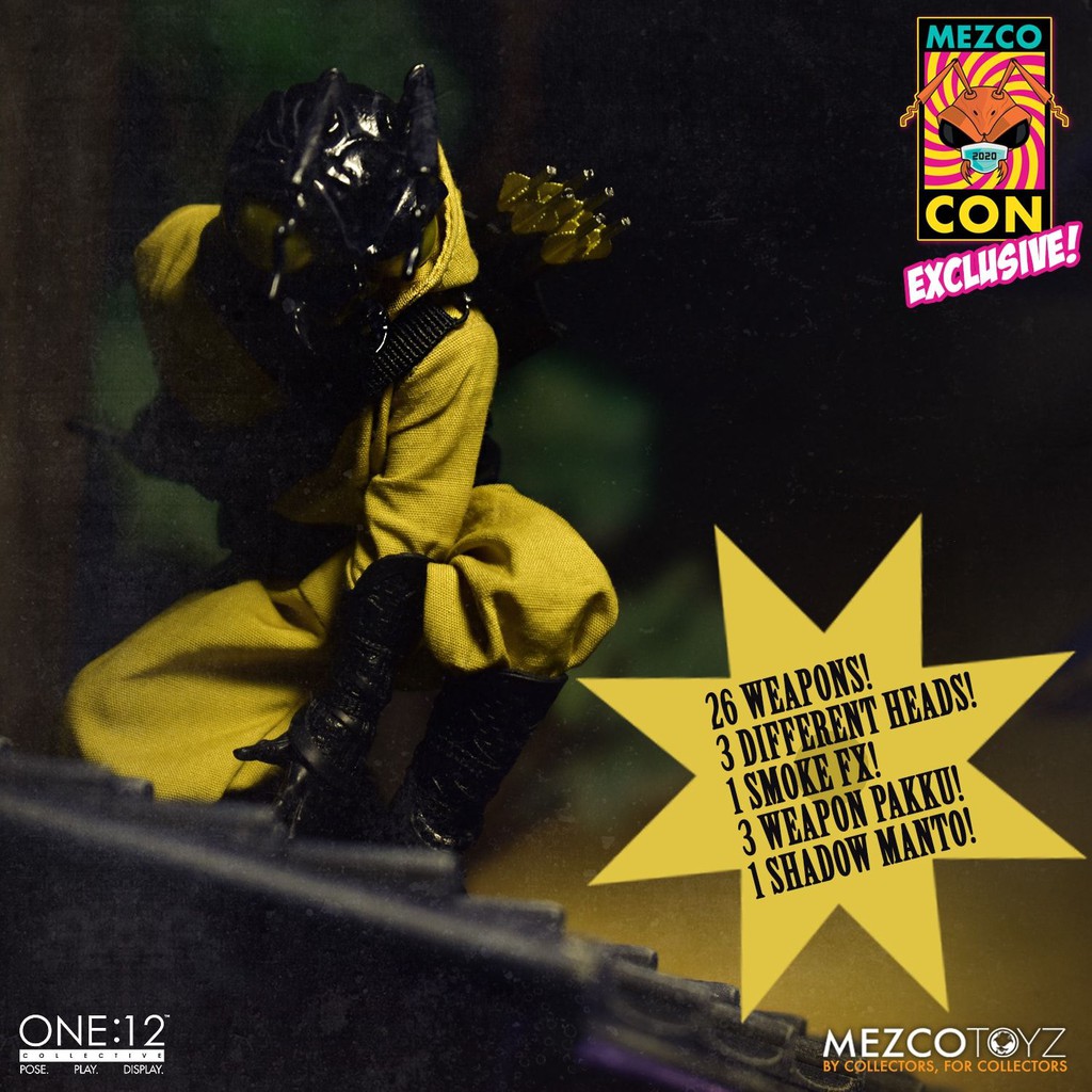 Mezco Gomez - The Clan of The Golden Dragon Edition | Shopee Brasil