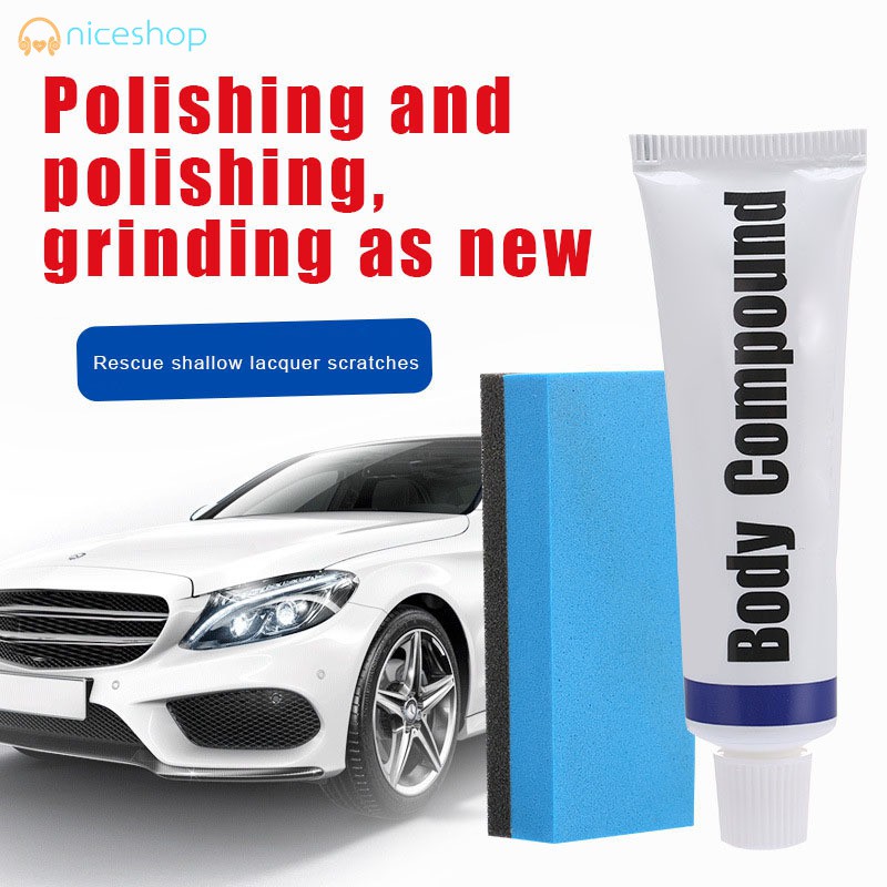 Pasta Carro Arranhões Reparo Tinta Cuidado Polir Pasta | Shopee Brasil